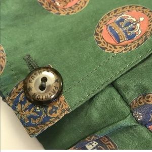 Oleg Cassini | Sweaters | Vintage Oleg Cassini Crest Pattern ...
